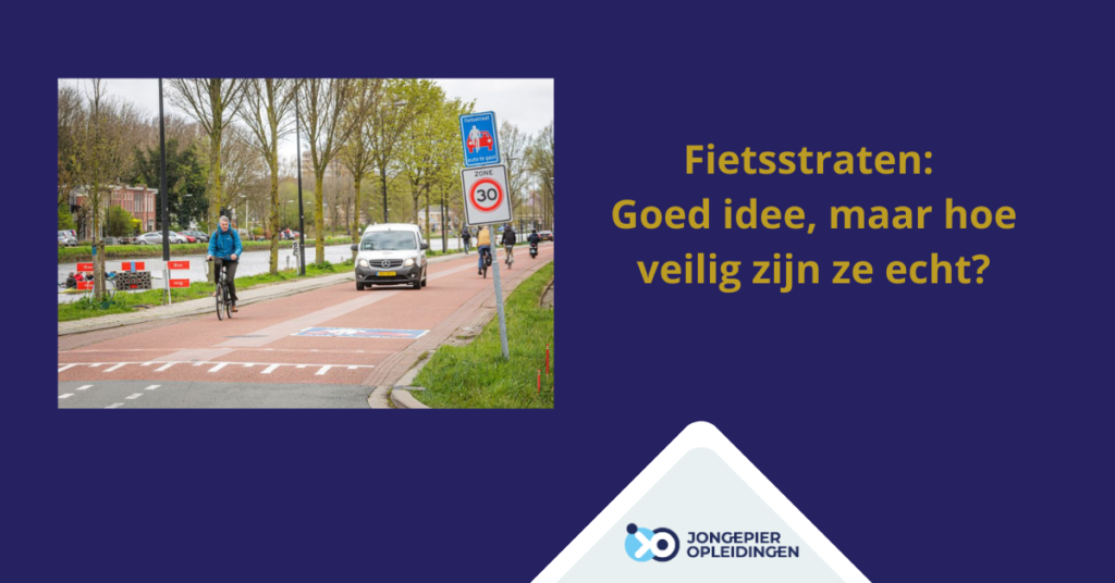 Fietsstraten: Prima plan, maar hoe gaat het in de realiteit ...